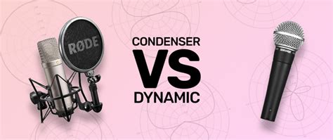 Condenser Vs Dynamic Microphones