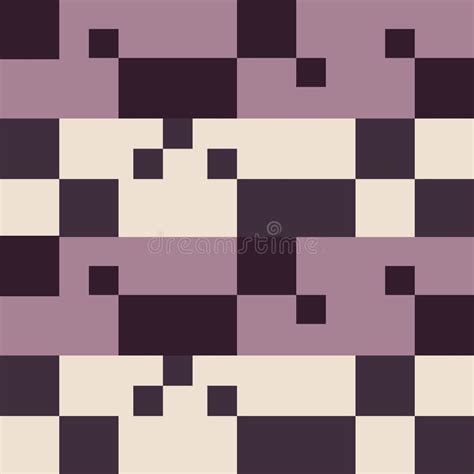 Abstract Square Seamless Pattern Stock Illustration Illustration Of