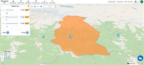 mapping access spatial join analysis