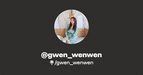Gwen Wenwen Tiktok Linktree