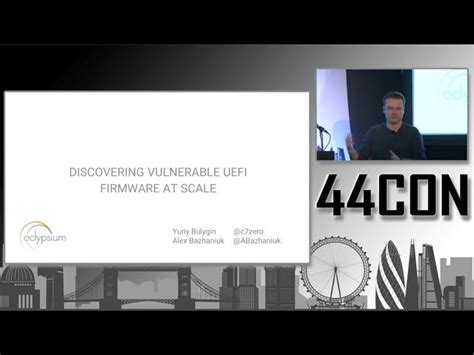 44con Talk Checking Bios Protections Offline With Just The Firmware Updates From 44con