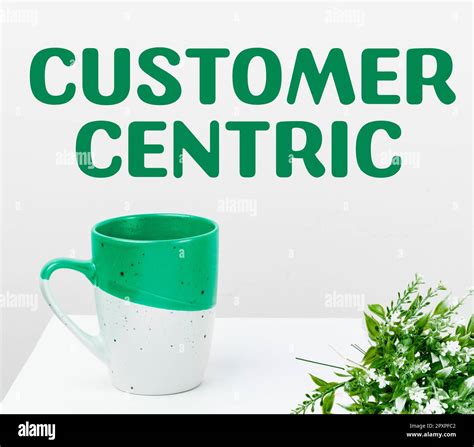 Handwriting Text Customer Centric Business Idea Process Of Looking After Customers To Ensure