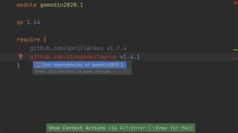 Go Modules Support Improvements In GoLand The GoLand Blog