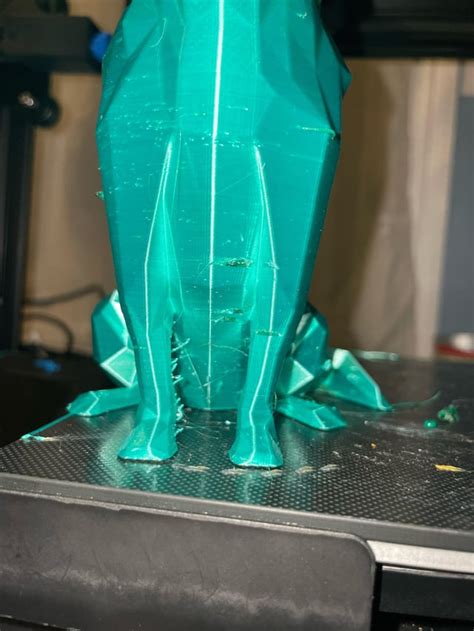 Whats Causing These Blobs On My Print And Printer Bed R3dprinting