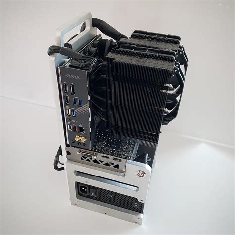 Diy Open Frame Itx Case Is Possibly The Best Way To Show You Are The Geek