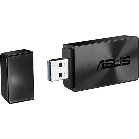 Best Buy Asus Dual Band Wireless Ac Usb Network Adapter Black Usbac B
