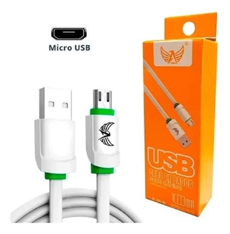 Cable Cargador De Datos Micro Usb V8 Al 305 V8 Turbo Reforzado Mercadolibre