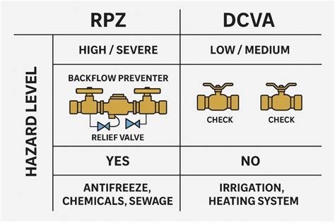 Rpz Vs Dcva Choosing The Right Backflow Preventer Shahram Birgani
