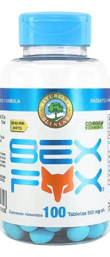 Sex Fox® 100 Tabletas 500mg Fórmula Masculina Blinlab Envío Gratis