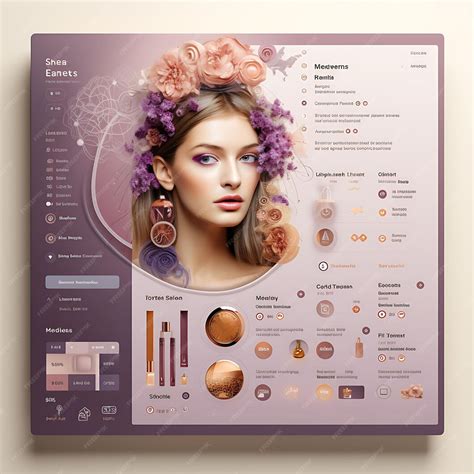 Premium Ai Image Mobile App Design Of Beauty And Cosmetics Makeup