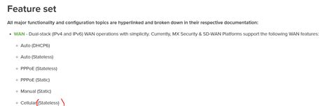 Mx Cellular With Ipv6 The Meraki Community