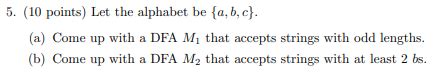 Solved Please Draw Out The State Diagrams For Parts A And B Chegg Com