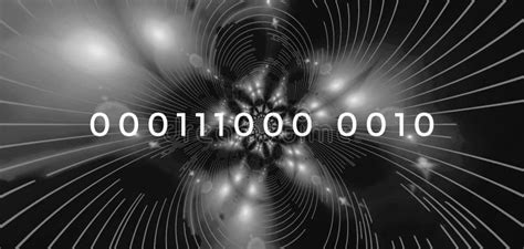 Data Binary Code 000111 Abstract Stock Illustration Illustration Of