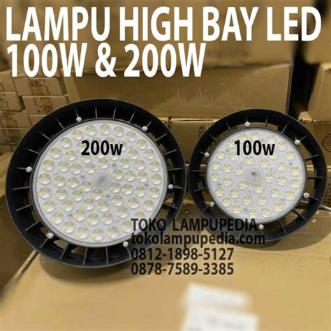 Lampu High Bay W W Ufo Led Toko Lampupedia