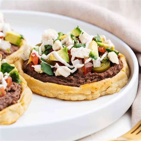 Sopes Mexicanos Sopes Recipe Cooking On The Side