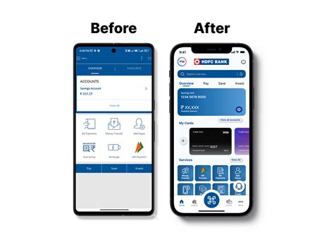 Redesigning The Home Screen For The Hdfc Bank App By Aishwarya Wani