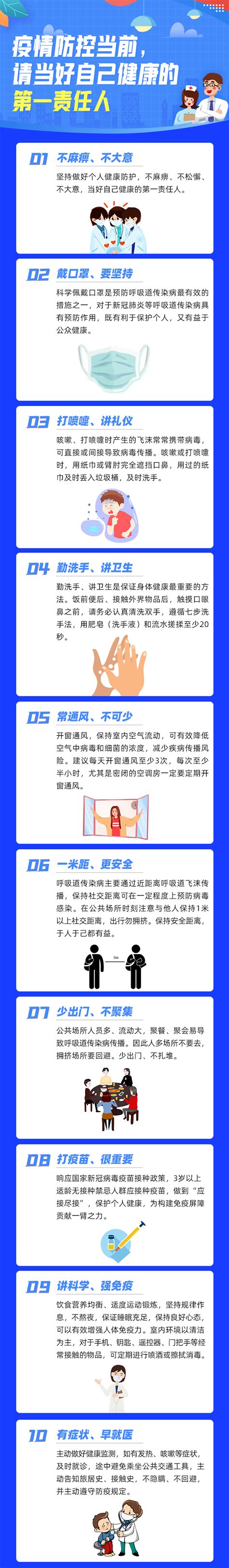 当好个人健康第一责任人！日常防疫，你做到位了吗？ 防控 江门 吕健新