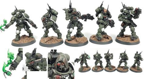 Infiltrator Squad Vortimer, Swords of Davion Second Company : Warhammer