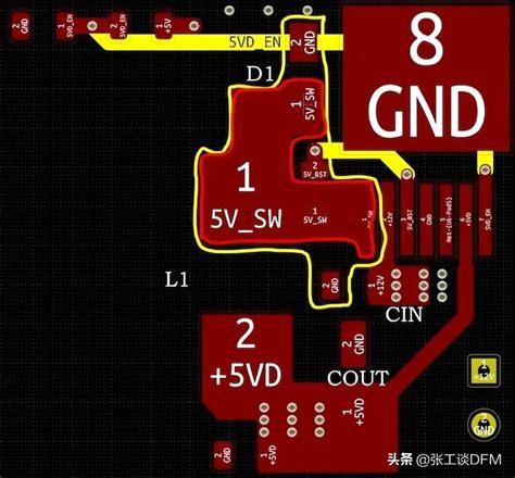 开关电源设计PCB布局改进图文 案例分析 哔哩哔哩