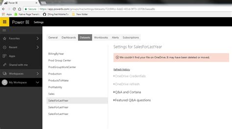 Error Message We Couldnt Find Your File On Onedr Microsoft Power