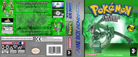 Pokemon Emerald Custom Cover Art By Thewarllama On Deviantart