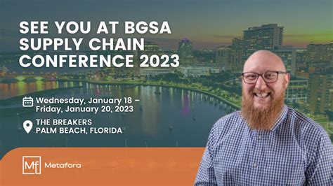 Hi Its Me Ryan Schreiber And I Hope To See You At This Years Bgsa