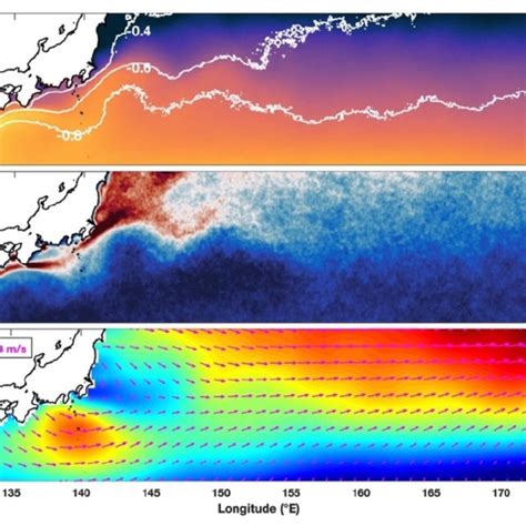 Pdf Variability In The Sea Surface Temperature Gradient And Its