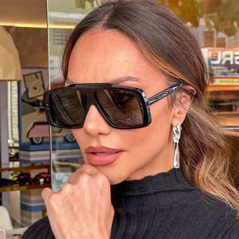 New Fashion Europe And The United States One Large Frame Sunglasses