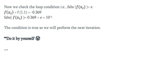 C Program For Regula Falsi Method