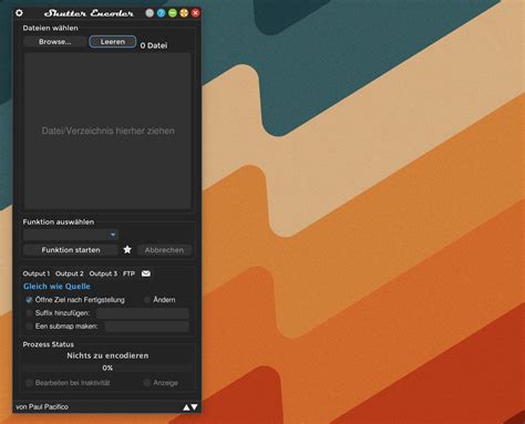 Shutter Encoder 185 Ist Da Open Source Software Zum Konvertieren Von