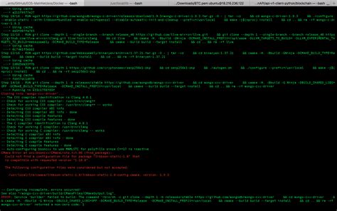 Build Failed No Compatible Configuration File For Package Libbson