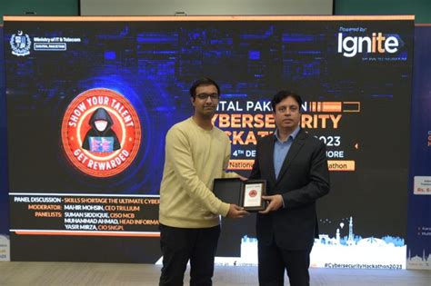 muhammad khizer javed on linkedin honored to present at digital pakistan cybersecurity