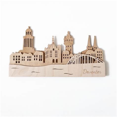 Houten Skyline Van Deventer