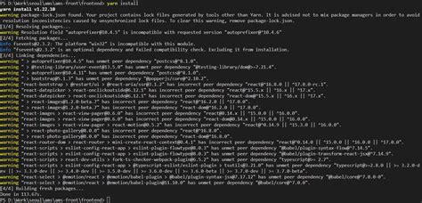 Yarn Install Error Unexpected Token U0000 In Json At Position