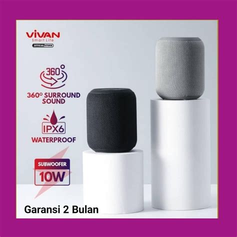 Jual Speaker Bluetooth Vivan Vs12 Surround Shopee Indonesia