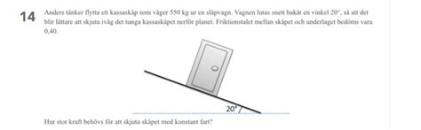 Lutande Plan Krafter Fysikfysik 1 Pluggakuten