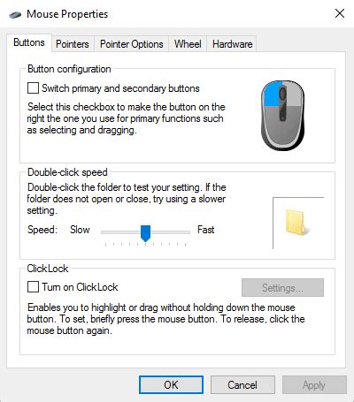 Tweak Your Mouse Settings