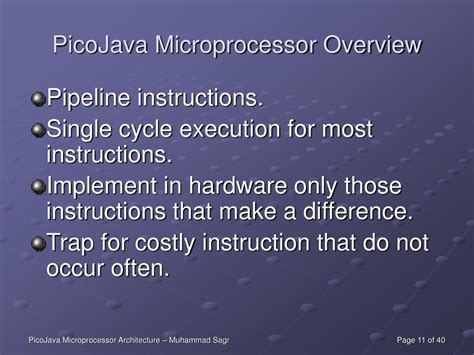 ppt picojava microprocessor architecture powerpoint presentation