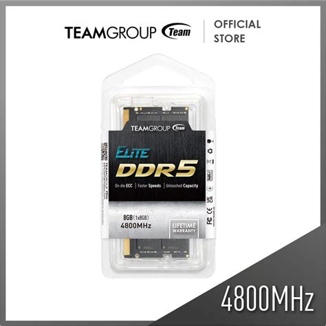 Jual Teamgroup Memory Notebook Elite Ddr5 8gb Pc 4800mhz Shopee Indonesia