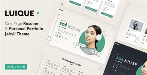 luique personal portfolio jekyll theme