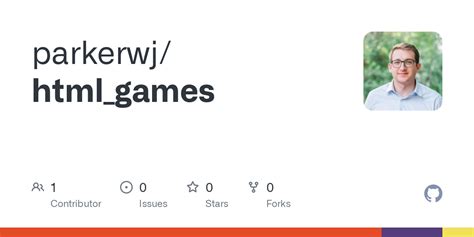 Github Parkerwjhtmlgames
