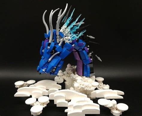 Lego Moc Dragon Lego Lego Art Cool Lego