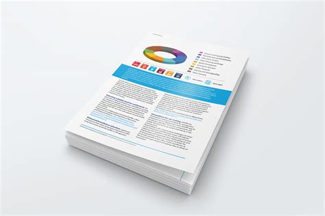 One Pager Reporting On Behance