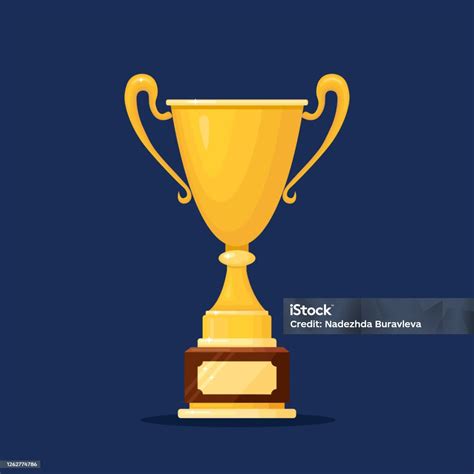 트로피 컵 배경에 고립 된 금 잔 수상자 챔피언상 수상 승리 상 챔피언십 리더십 성취의 개념 로고 레이블 게임 앱 디자인에 대한