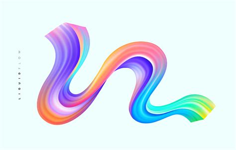 Abstract Dynamic Wave Liquid Color Flow Background Vector Art At Vecteezy