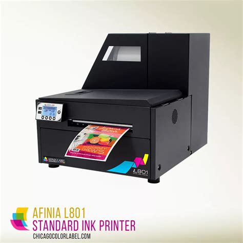 Afinia L801 Label Printer Your Labels Your Way Chicago Color Label