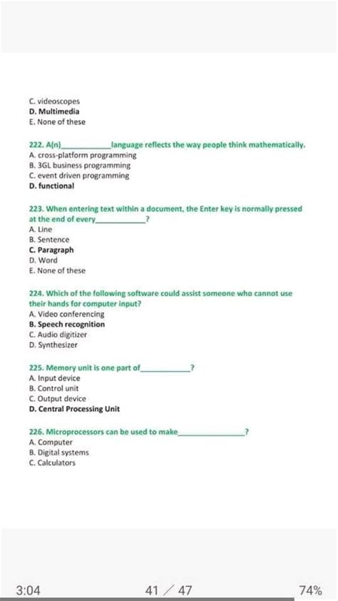 Computer Science Mcq Artofit