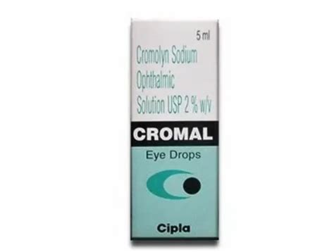 2 Cromolyn Sodium Ophthalmic Solution Packaging Size 5 Ml At ₹ 95 Piece In Nagpur
