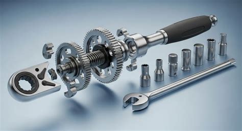 Free Precision Tool Anatomy Image Ratchet Wrench Tools Download