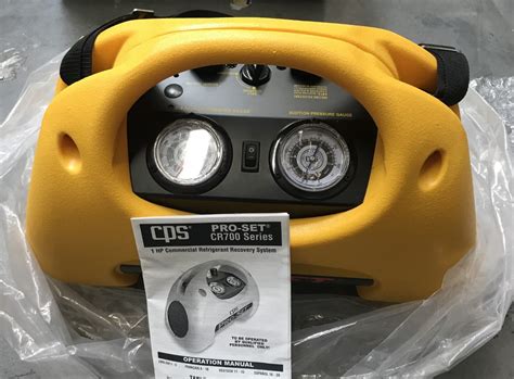 Cr700 Cps Refrigerant Recovery System Spw Industrial